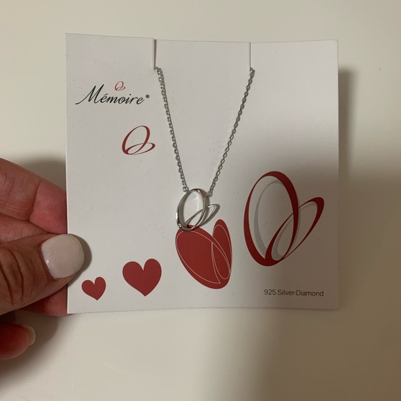 Memoire | Jewelry | Memoire Diamond Necklace | Poshmark